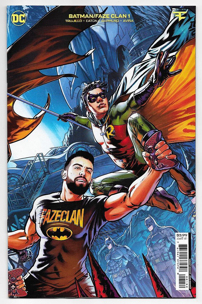 Batman Faze Clan #1 Cvr E Badower Connecting 4 Robin Variant (DC, 2022 ...