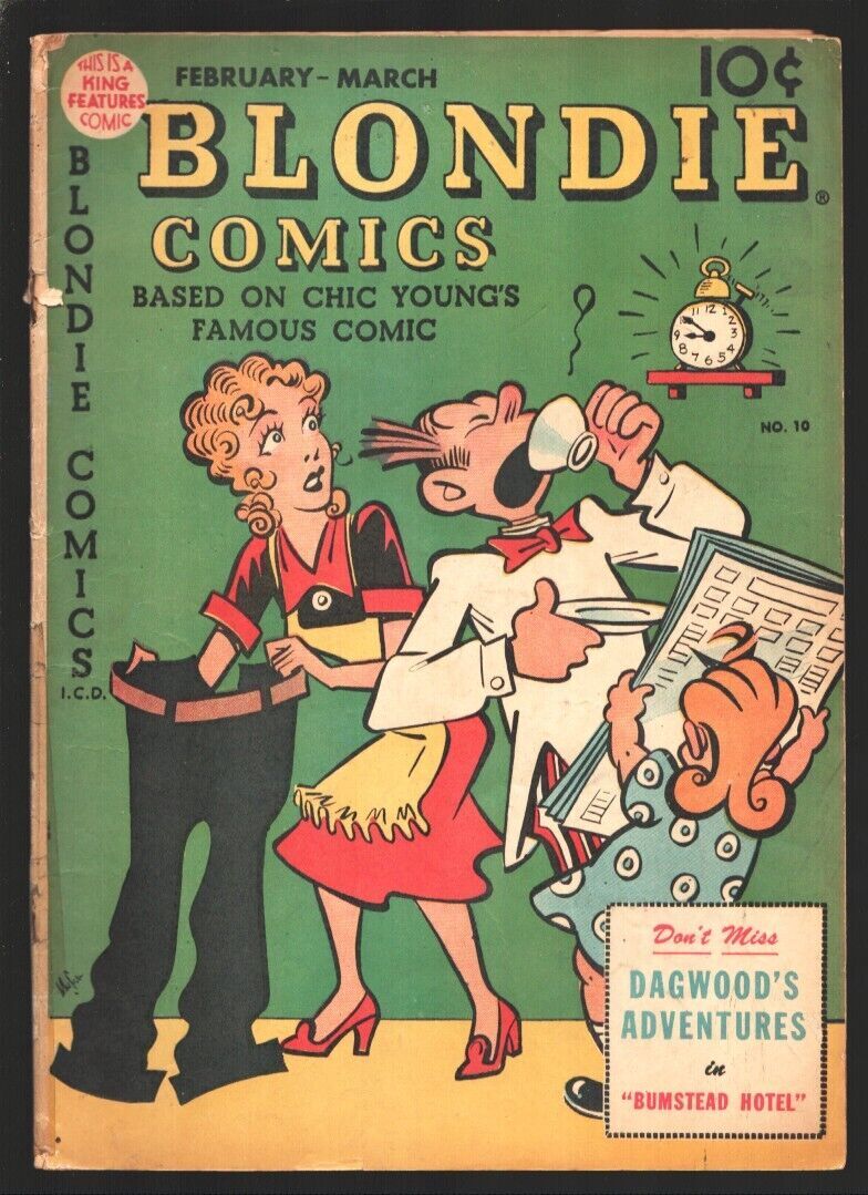 Blondie #10 1949-David McKay-Dagwood appears-Chic Young's famous comic ...