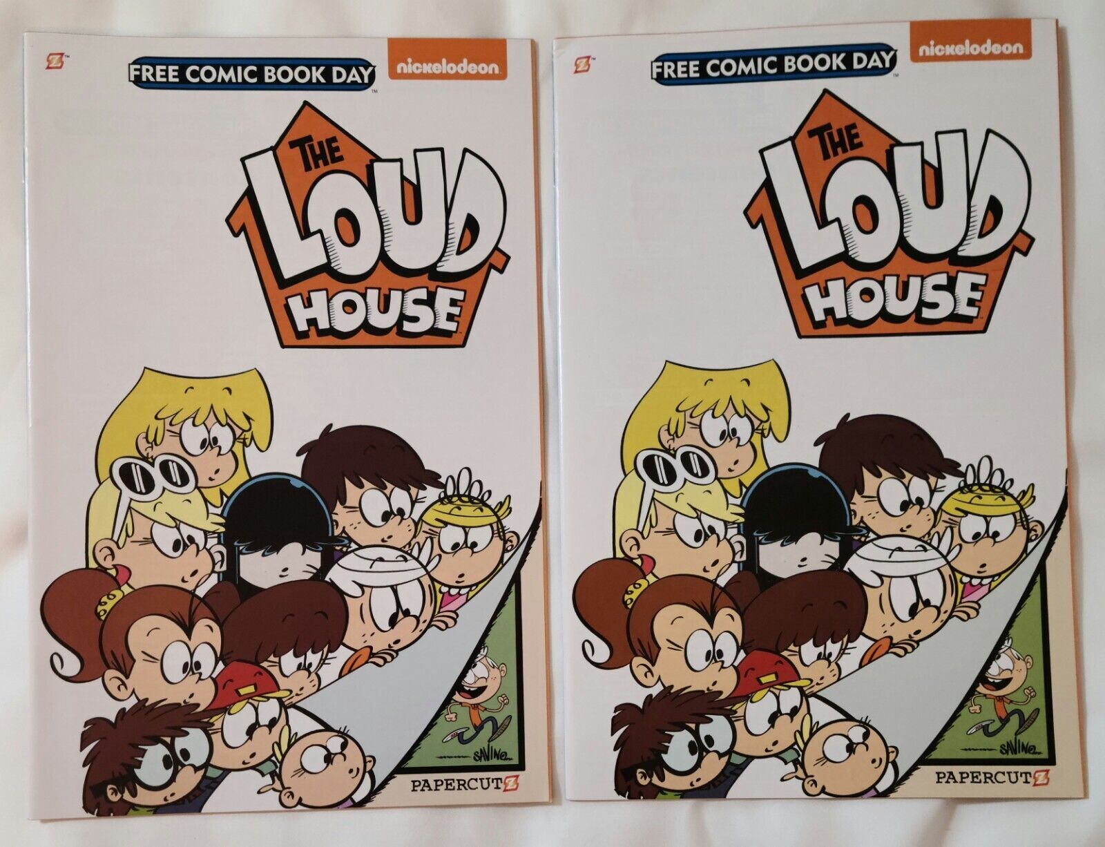 The Loud House, FCBD 2017, Free Comic Book Day, Nickelodeon, NM, 2 ...