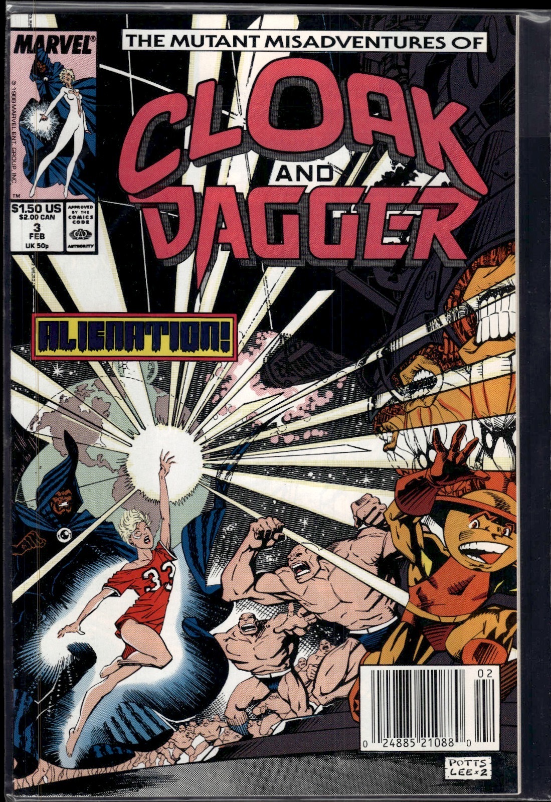 The Mutant Misadventures of Cloak and Dagger #3 (1989) Cloak and Dagger ...