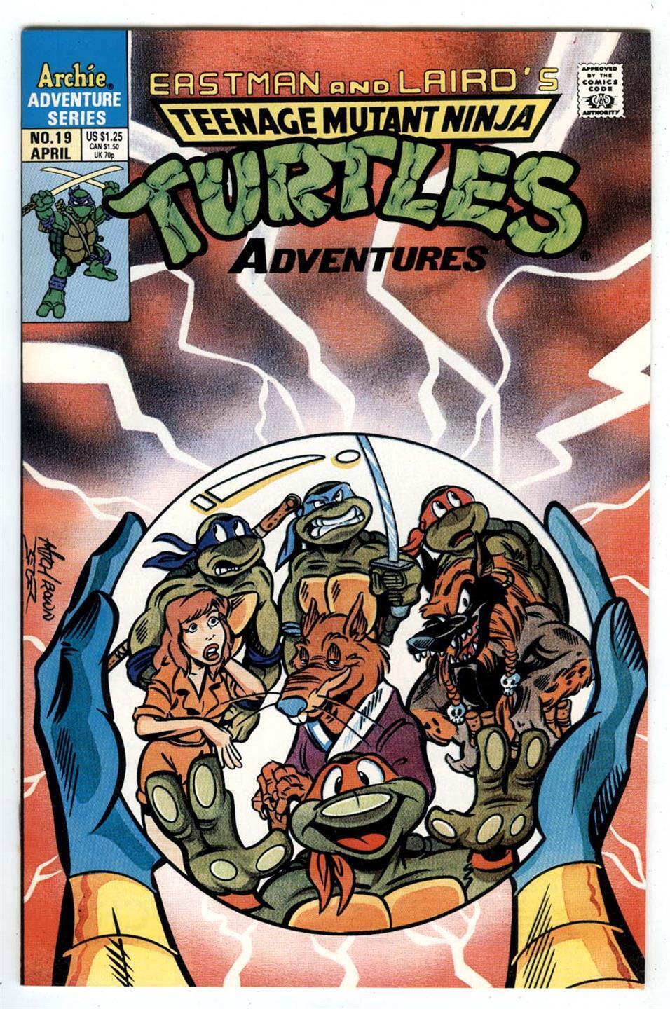 Teenage Mutant NinjaTurtles Adventures #19 Eastman Laird Archie High ...