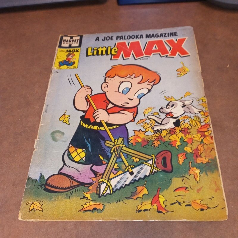 Little Max #32 harvey comics 1954 golden age joe palooka cartoon ...