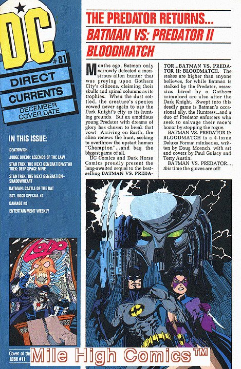 DC DIRECT CURRENTS (1988 Series) #81 Good Comics Book | Comic Books ...