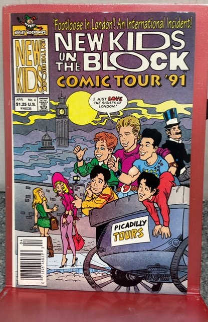 New Kids On The Block Comics Tour '90/91 #4 (1991) | Comic Books ...