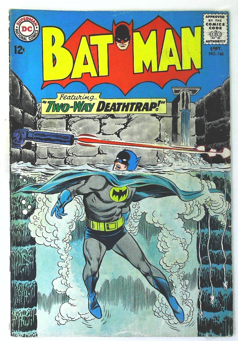 Batman (1940 series) #166, VG+ (Actual scan) | Comic Books - Golden Age ...