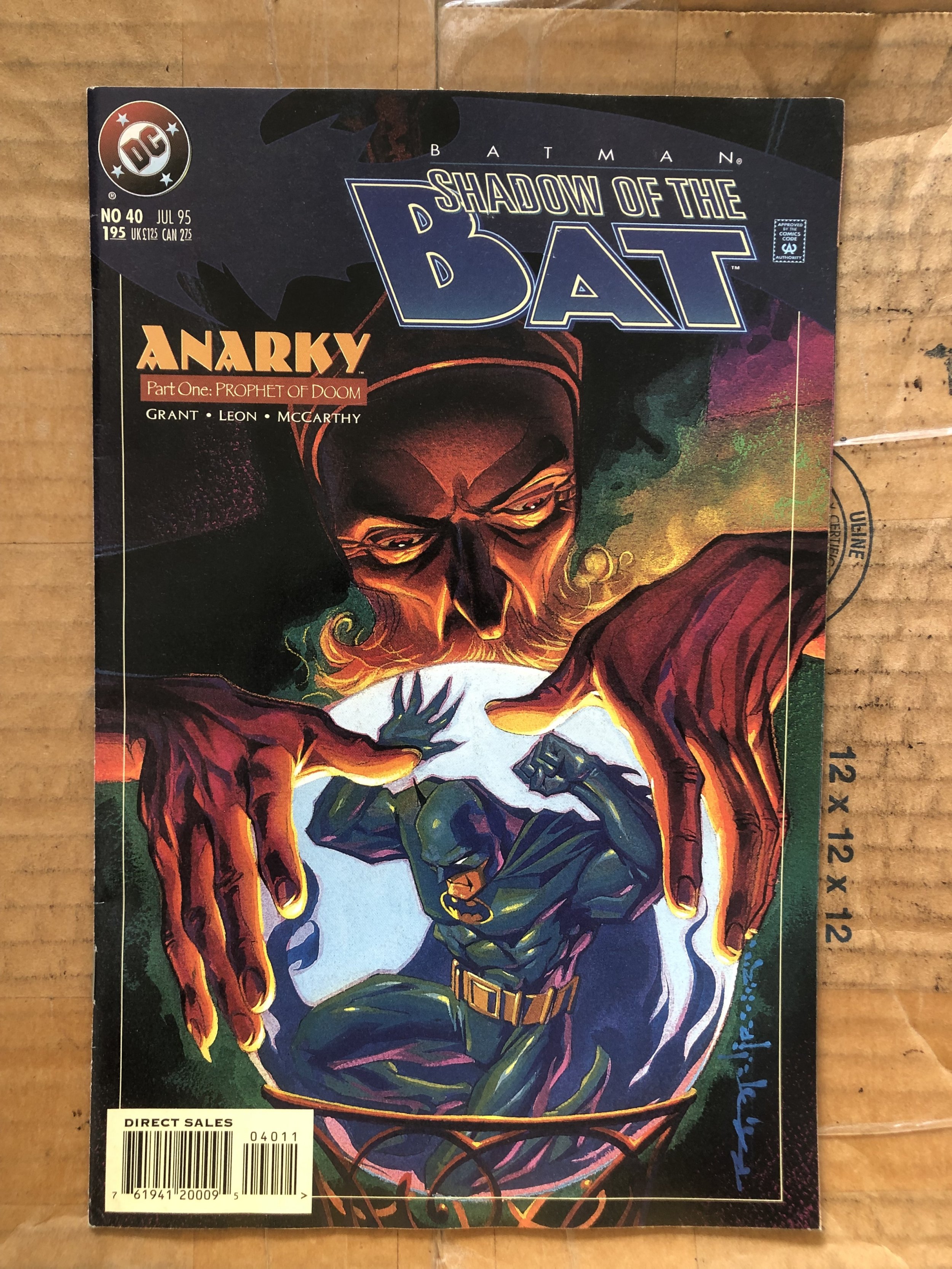 Batman: Shadow of the Bat #40 (1995) | Comic Books - Modern Age, DC ...