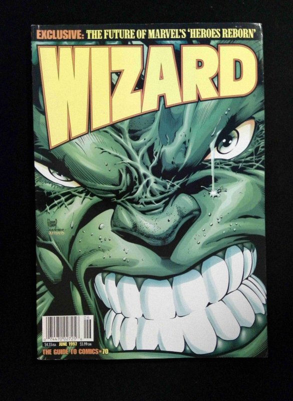 Wizard The Comics Magazine #70AU WIZARD Comics 1997 FN NEWSSTAND ...
