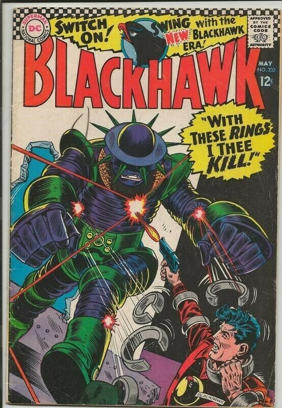 Blackhawk #232 ORIGINAL Vintage 1967 DC Comics | Comic Books - Silver ...
