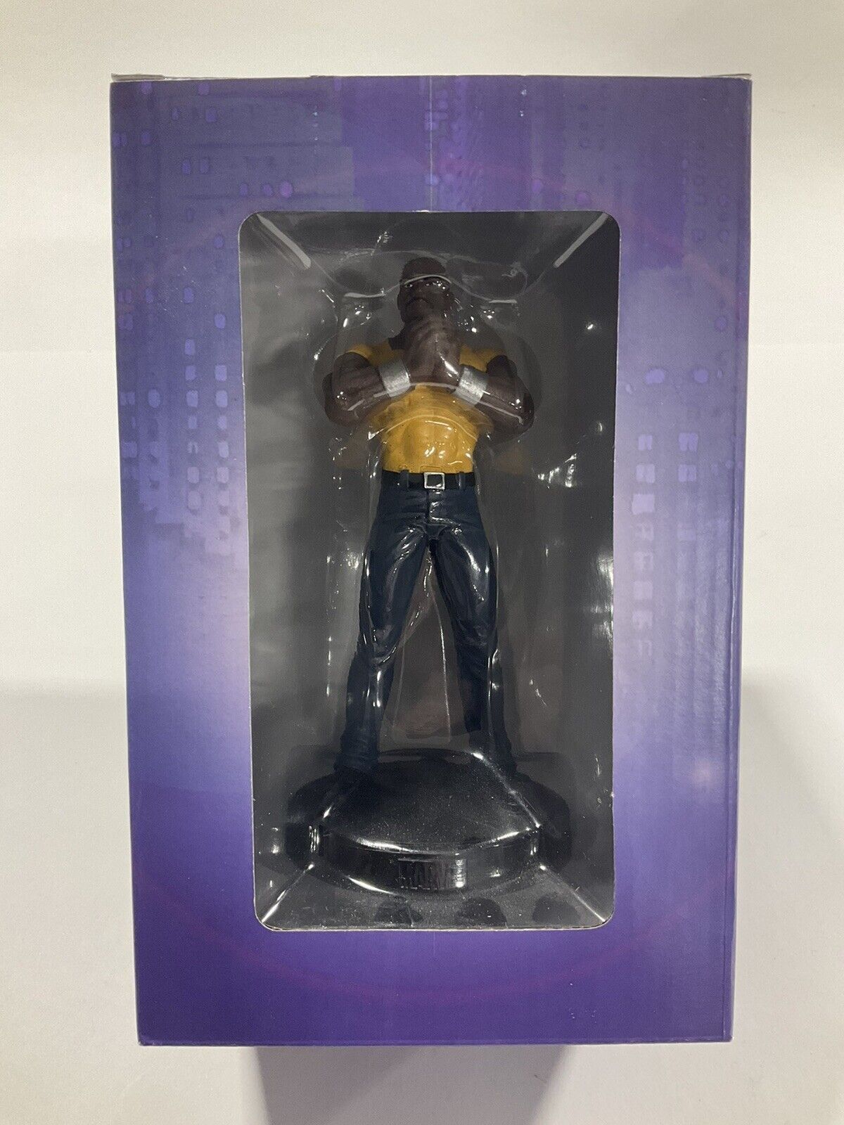 Luke Cage Hero for Hire Fact File 5” Statue In Box Statue is Mint ...