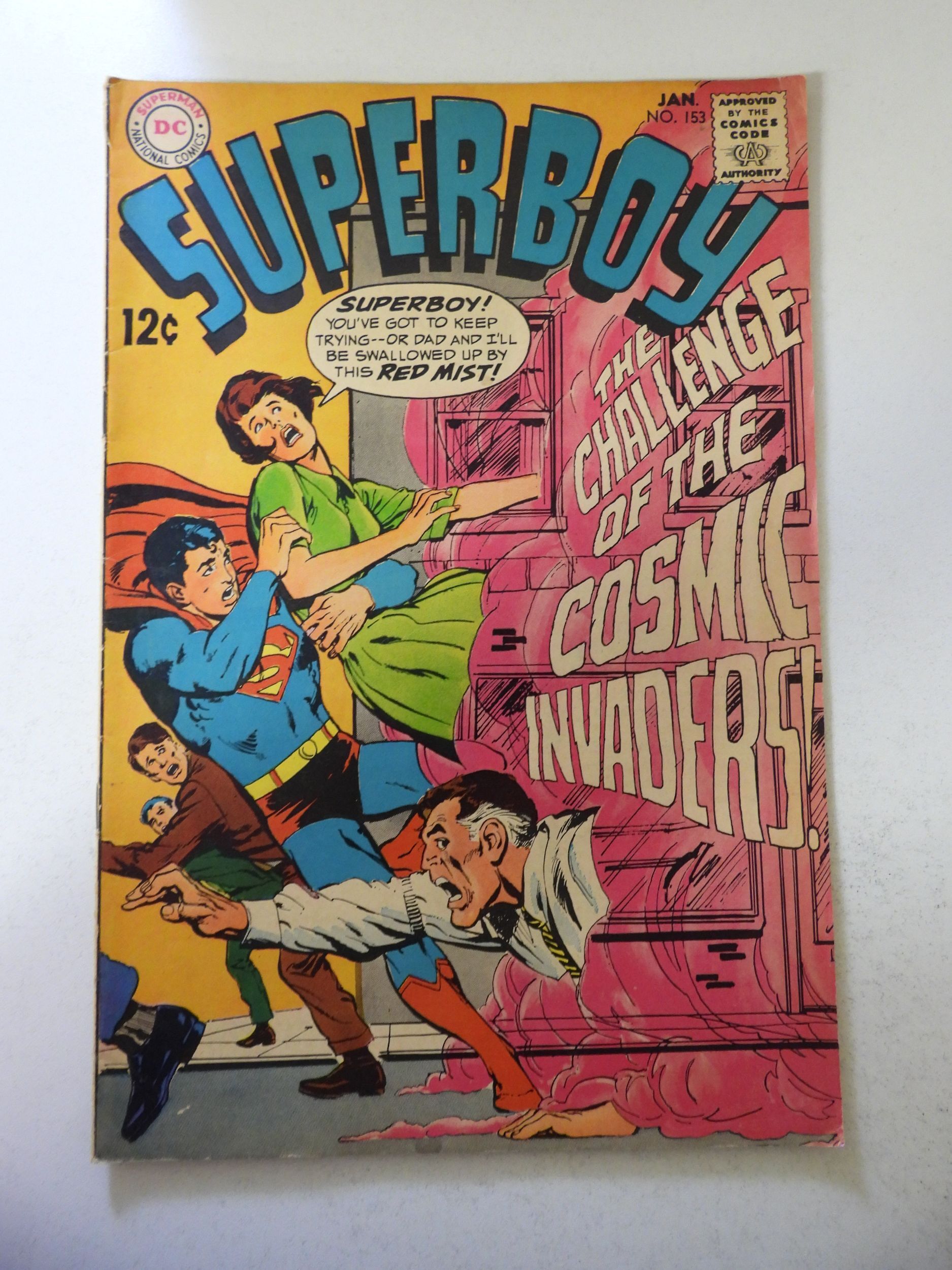 Superboy #153 (1969) VG Condition moisture stains | Comic Books ...