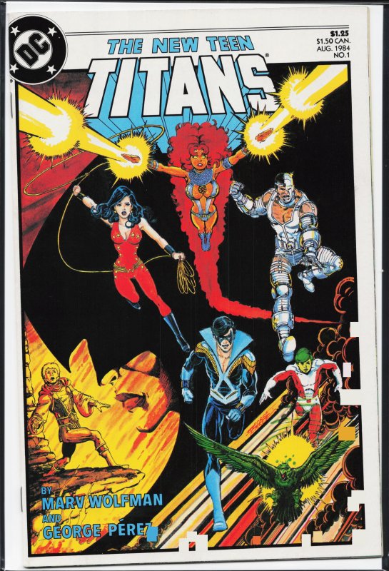 The New Teen Titans #1 (1984) Teen Titans | Comic Books - Copper Age ...