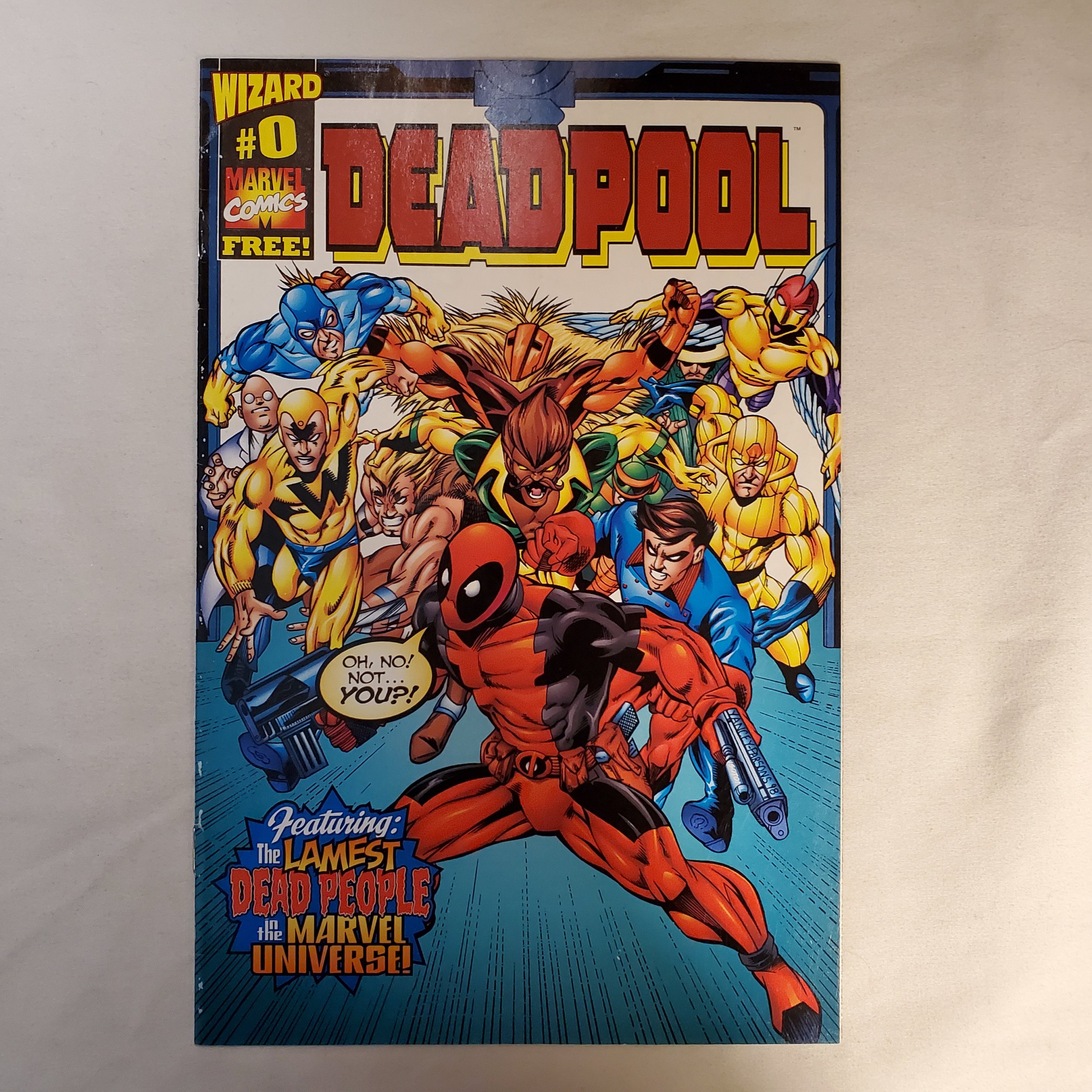 Deadpool Wizard 0 Fine+ | Comic Books - Modern Age, Marvel, Deadpool ...