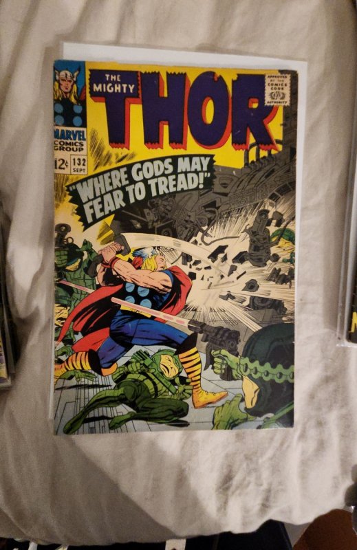 Thor #132 (1966) Thor | Comic Books - Silver Age, Marvel, Thor, Fantasy ...