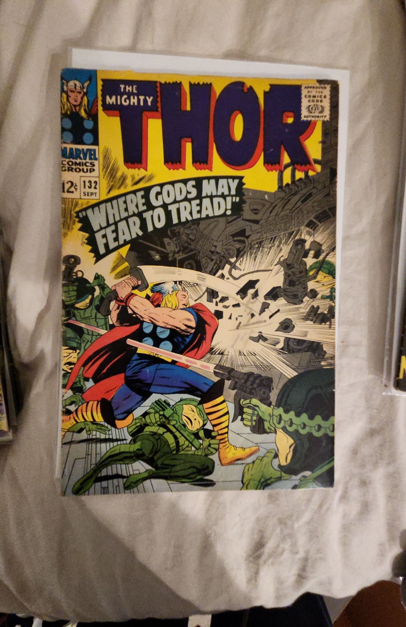 Thor #132 (1966) Thor | Comic Books - Silver Age, Marvel, Thor, Fantasy ...