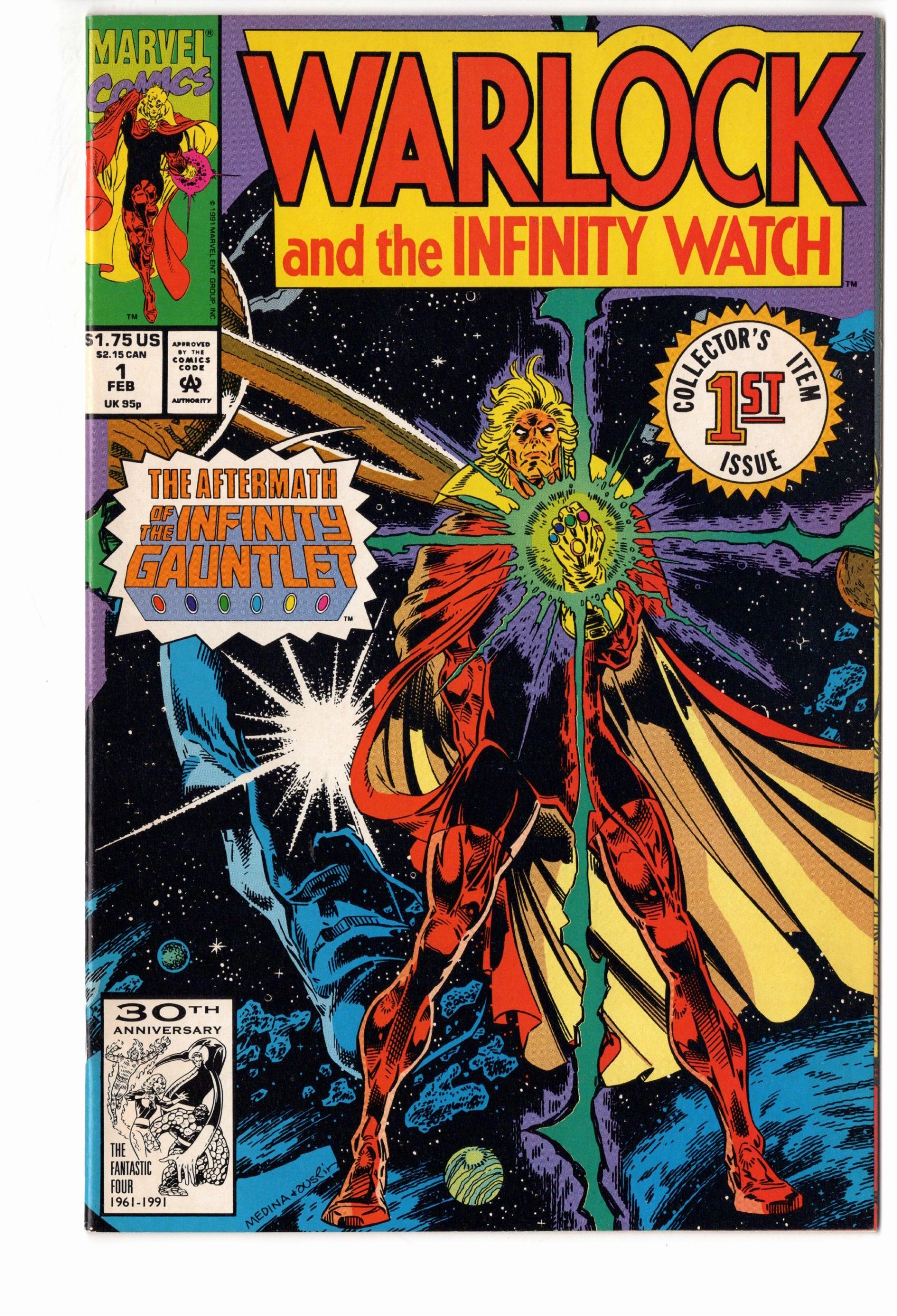 Warlock and the Infinity Watch #1 Direct Edition (1992) | Comic Books ...