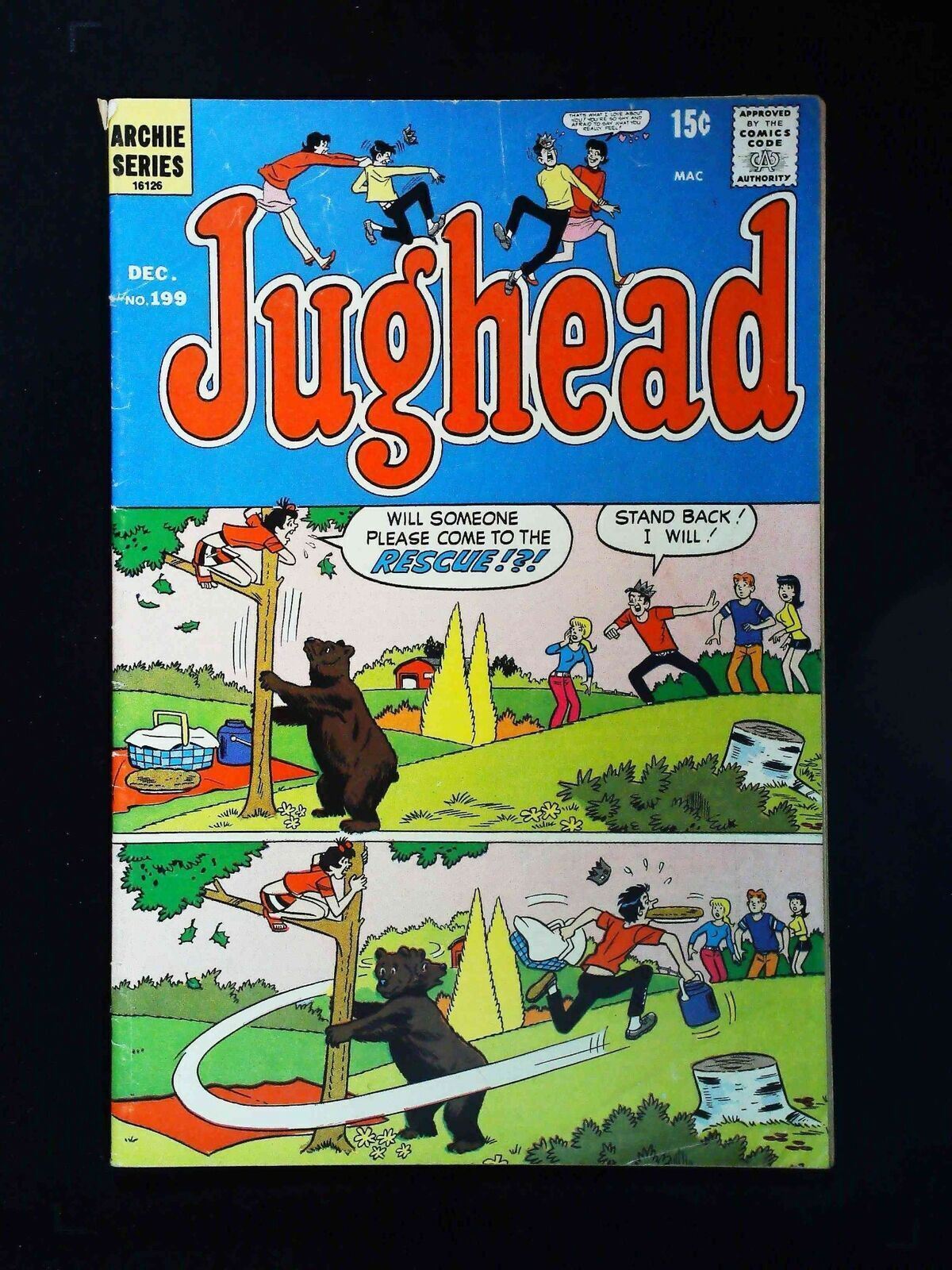 Jughead #199 Archie Comics 1971 Fn+ | Comic Books - Bronze Age, Archie ...