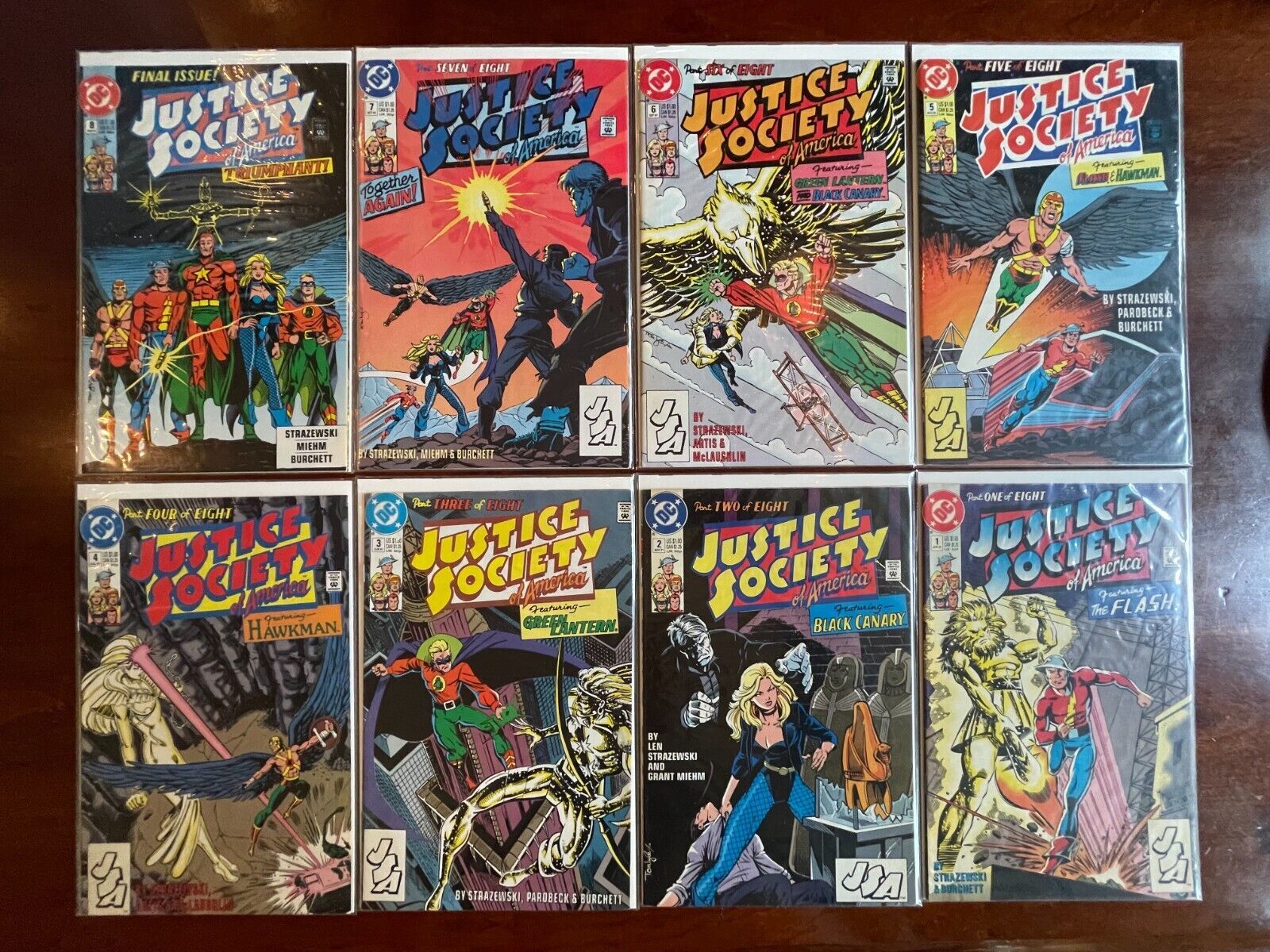 Justice Society Of America Complete DC Comics LTD Series # 1 2 3 4 5 6 ...