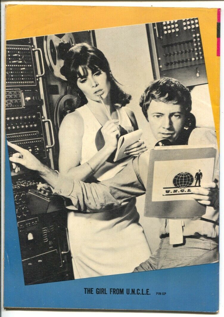Girl from U.N.C.L.E. #3 1967-Gold Key-Stefanie Powers-Noel Harrison-FN+ ...