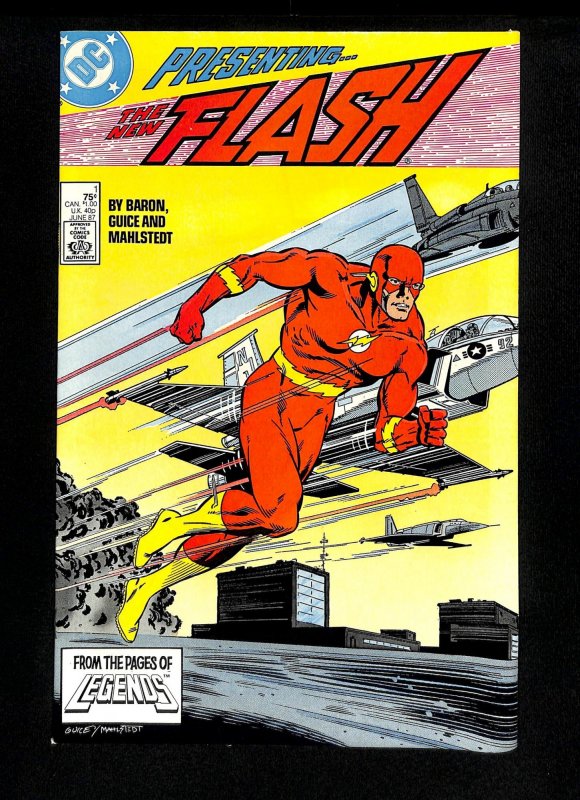 Flash (1987) #1 New Teen Titans Vandal Savage! | Comic Books - Modern Age, DC Comics, Flash ...
