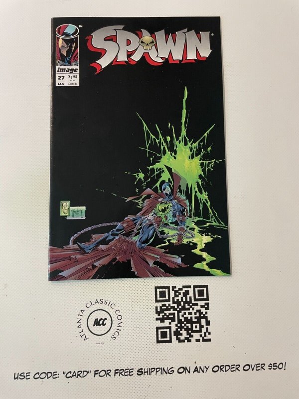 Spawn # 27 NM Image Comic Book Todd McFarlane Angela Clown 19 LP7 ...