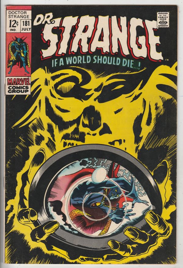 Doctor Strange #181 (Jul-69) NM Super-High-Grade Dr. Strange in full ...