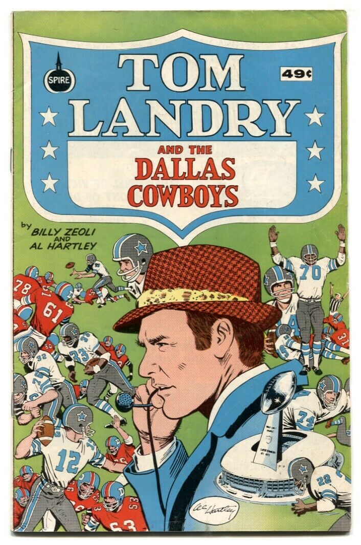 Tom Landry And The Dallas Cowboys Comic 1973- Spire | Comic Books ...