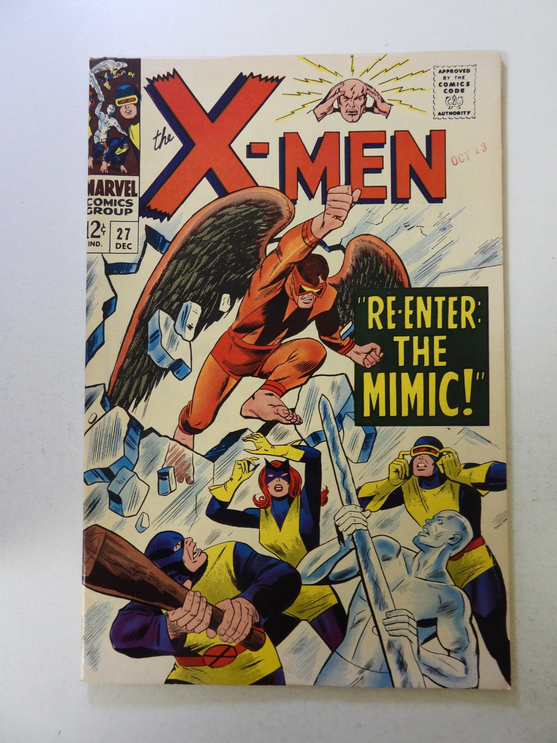 The X-Men #27 (1966) VF+ condition "date stamp front cover" | Comic ...