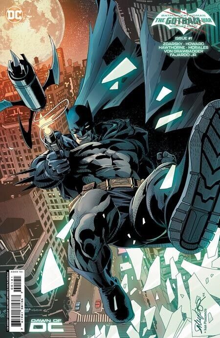 Batman Catwoman Gotham War Scorched Earth # 1 Variant 1:25 NM DC Ships ...