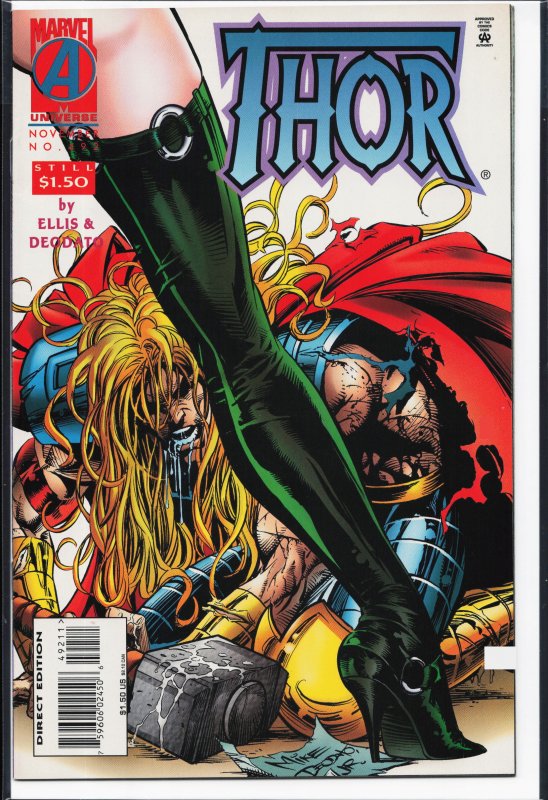 Thor #492 (1995) Thor | Comic Books - Modern Age, Marvel, Thor ...