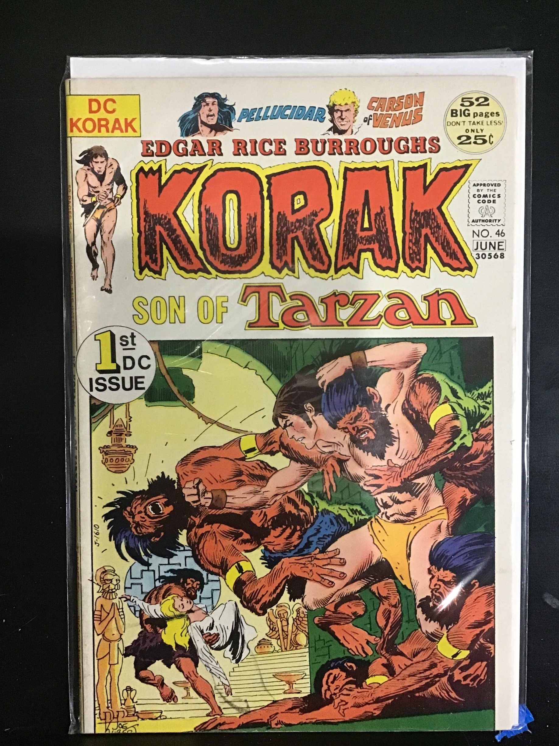 Korak, Son of Tarzan #46 (1972) | Comic Books - Bronze Age, Gold Key ...