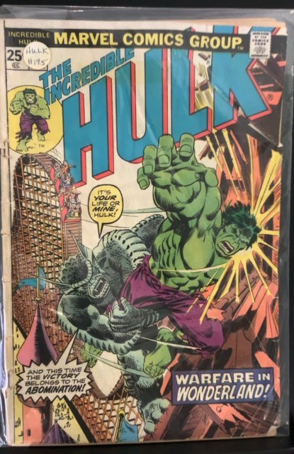 The Incredible Hulk #195 (1976) | Comic Books - Bronze Age, Marvel ...