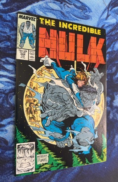 The Incredible Hulk #344 NM- (1988) "Psychic Victory." Art by Todd ...