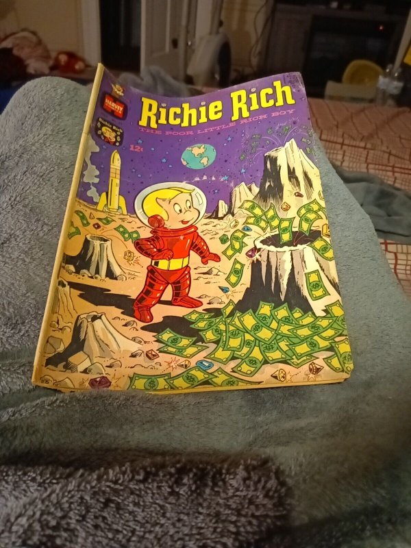 Richie Rich the Poor Little Rich Boy #071 Harvey Comic 1968 Silver Age ...