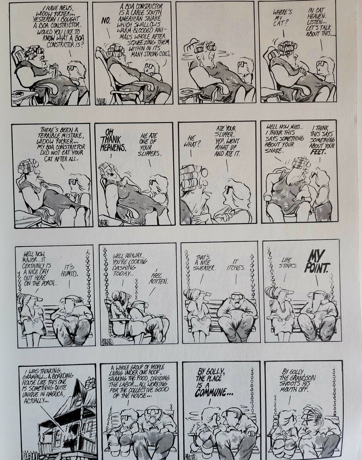 1986 Bloom County Babylon Comic Strip PB Collection Berke Breathed ...