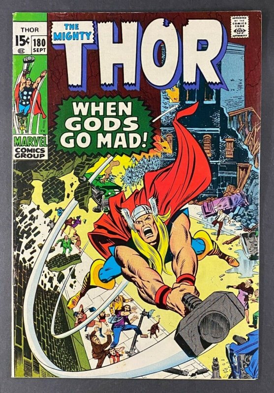 Thor (1966) # 180 FN/VF (7.0) Neal Adams Art | Comic Books - Modern Age ...