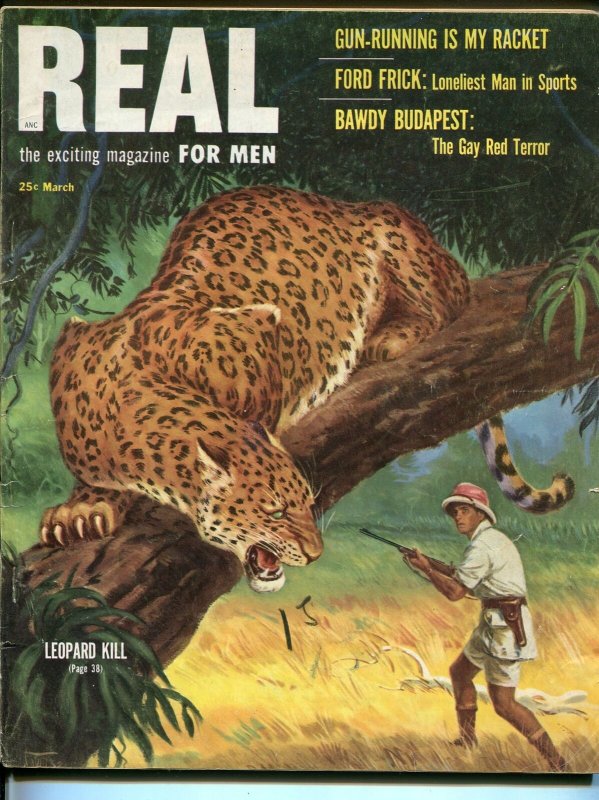 Real For Men 3/1953-pulp-Vera Miles cheesecake-Sam Savitt-WWII-Korea-VG ...