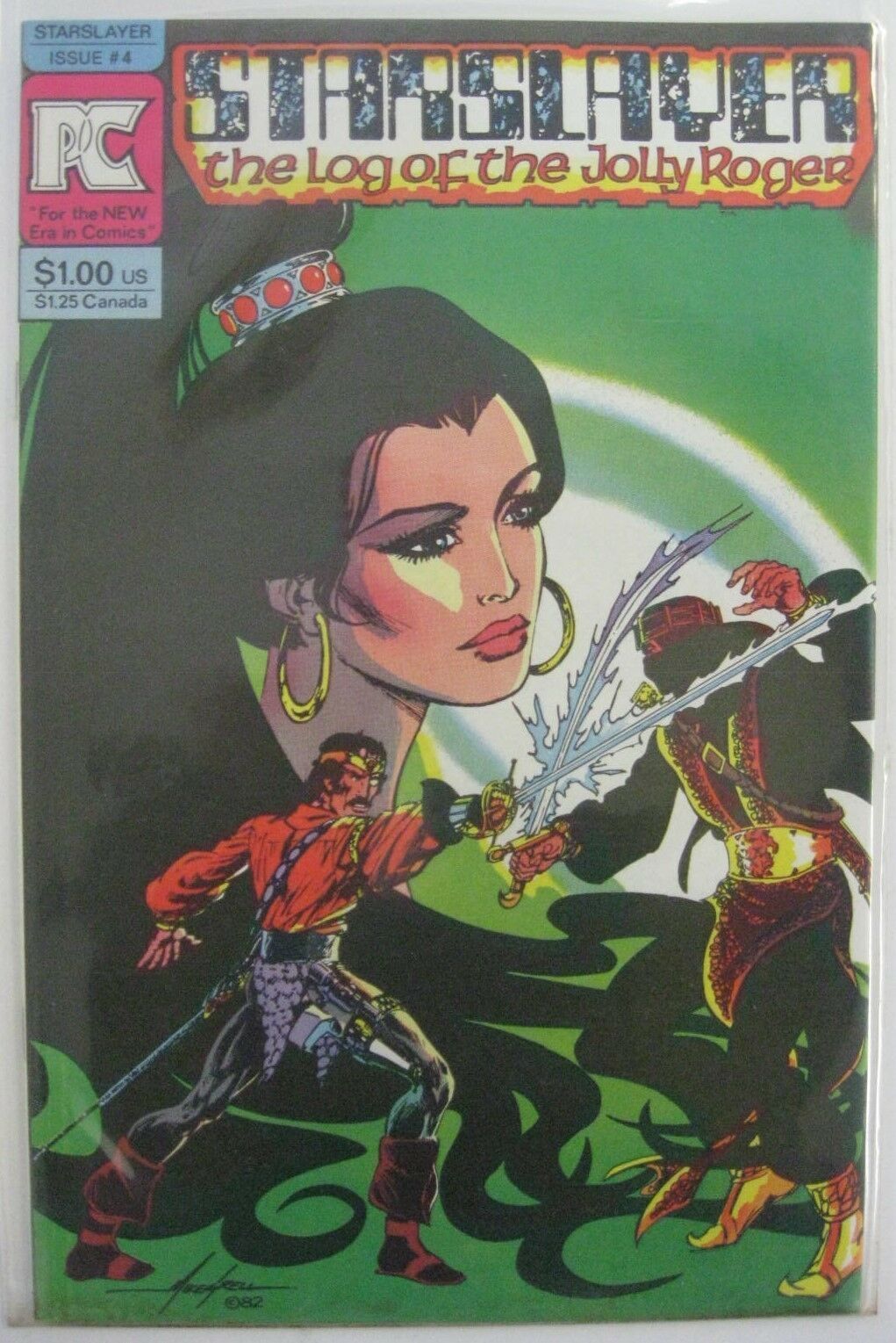 STARSLAYER #1-3; first three appearances and origin of ROCKETEER ...