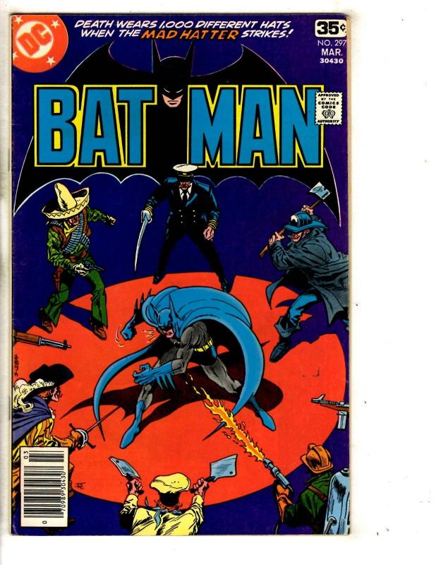 Batman #297 VF/NM DC Comic Book Joker Catwoman Gotham Robin Batgirl ...