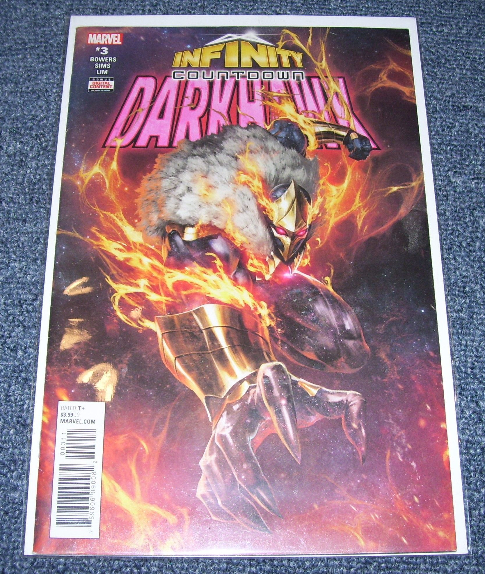 Infinity Countdown Darkhawk 3 2018 Comic Books Modern Age