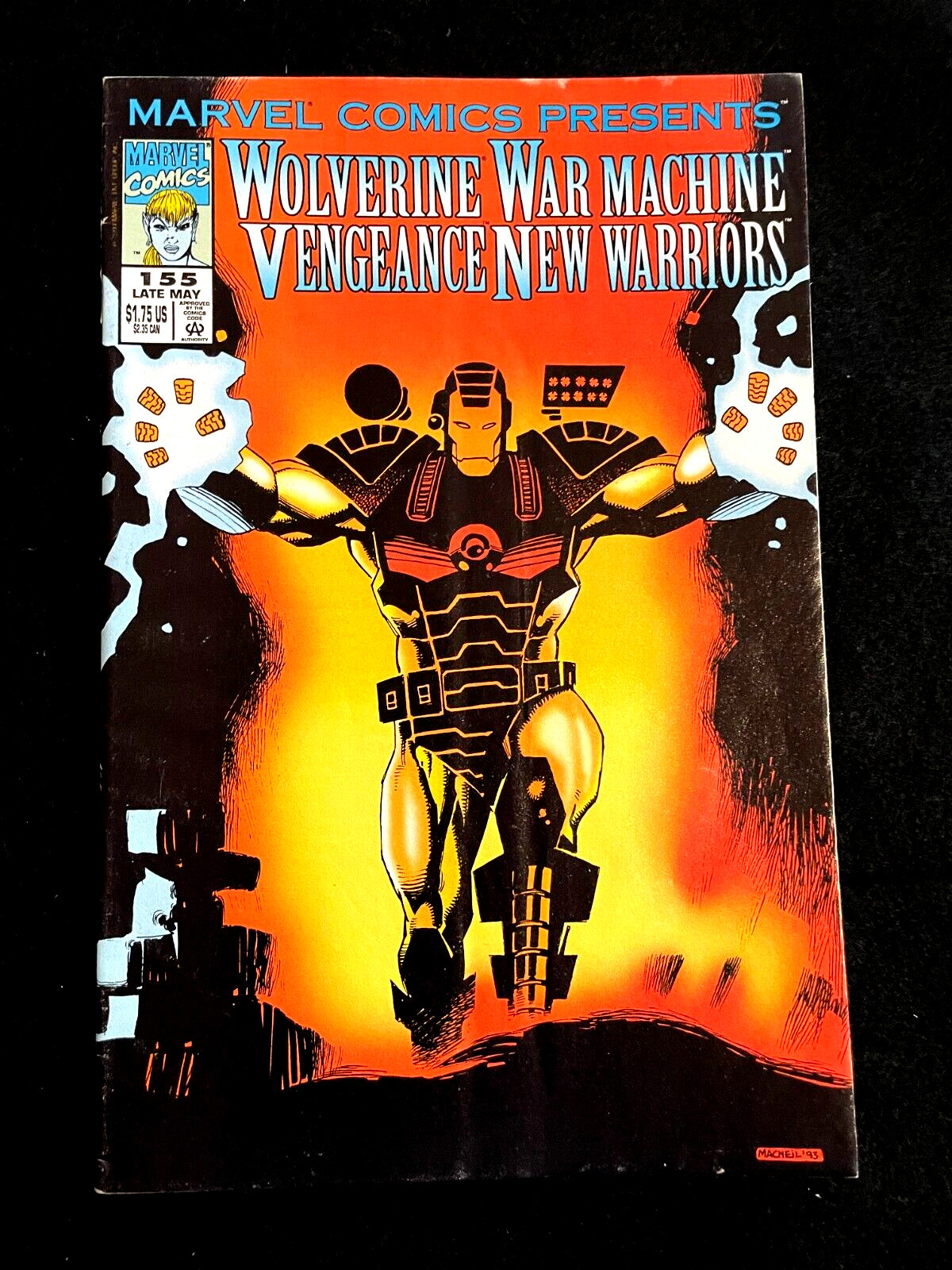 Marvel Comics Presents #155 1994 - Dual Cover Wolverine War Machine ...