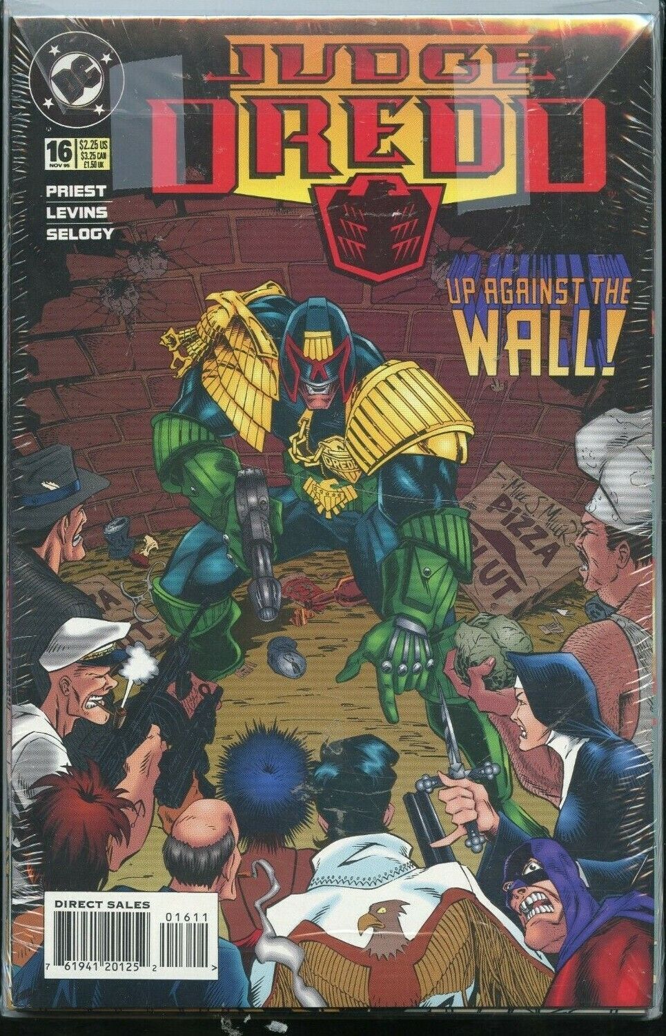 DC Comics Judge Dredd LOT Wagner Grant Priest Levins | Comic Books ...