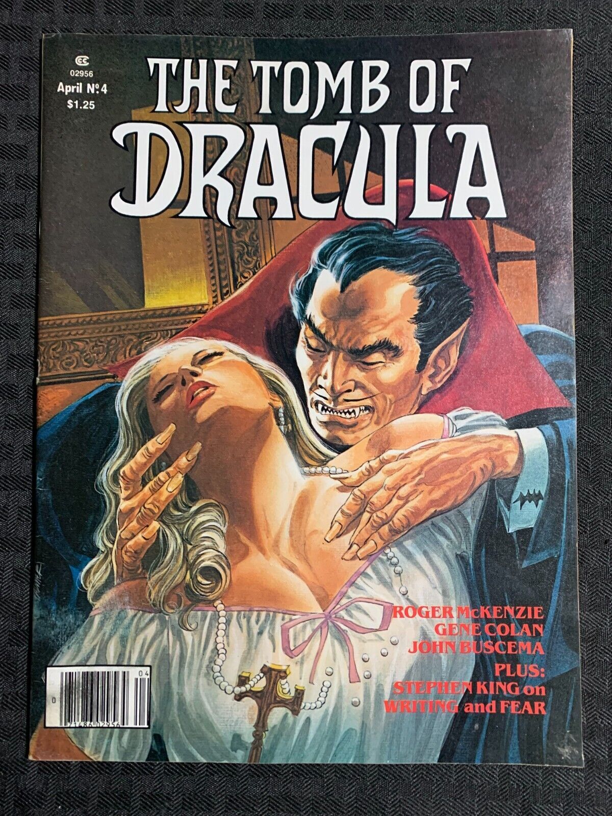 1980 TOMB OF DRACULA Magazine #4 FN+ 6.5 Gene Colan / Stephen King ...