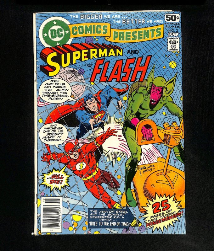 DC Comics Presents #2 Flash Superman Professor Zoom! | Full Runs & Sets ...