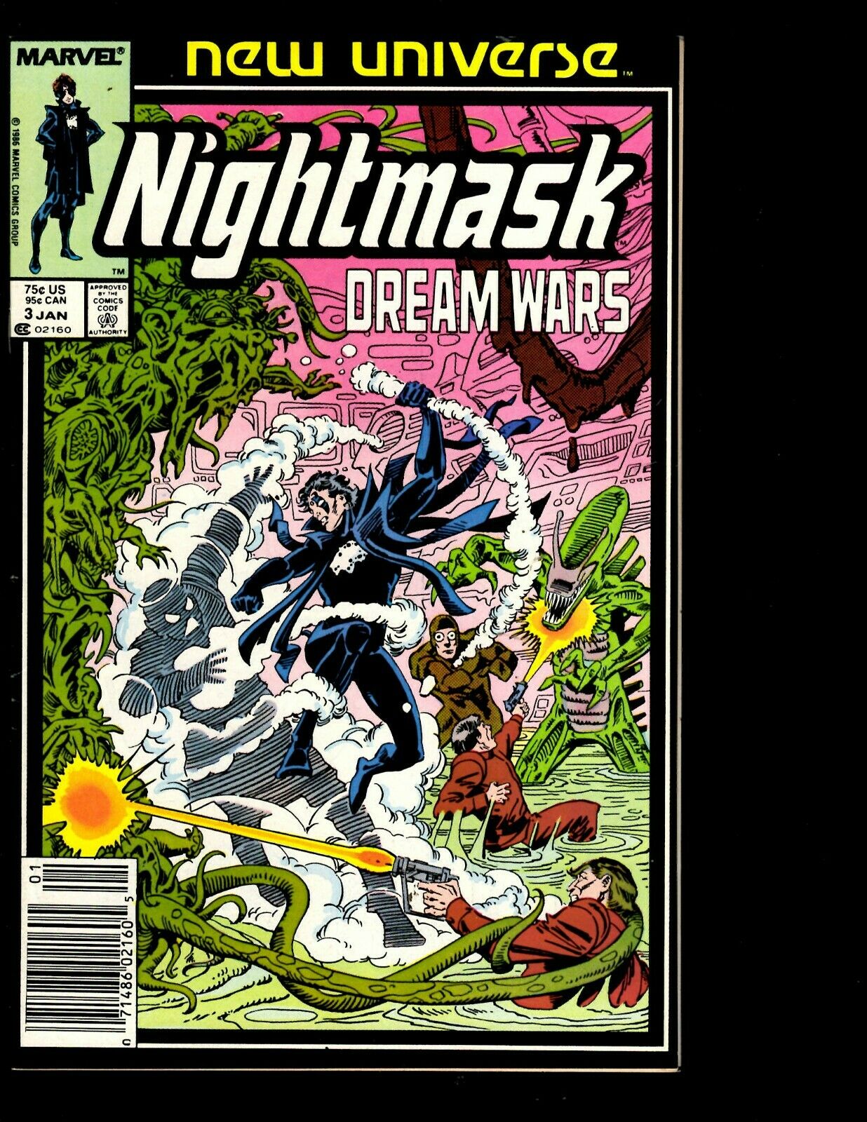 Lot Of 12 Marvel Comics Nightmask # 1 2 3 4 5 7 9 10 11 12 Merc # 3 4 ...