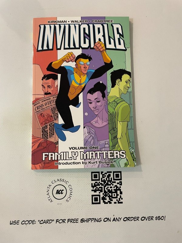 Invincible Vol. #1 Image Comics TPB Graphic Novel Family Matters ...