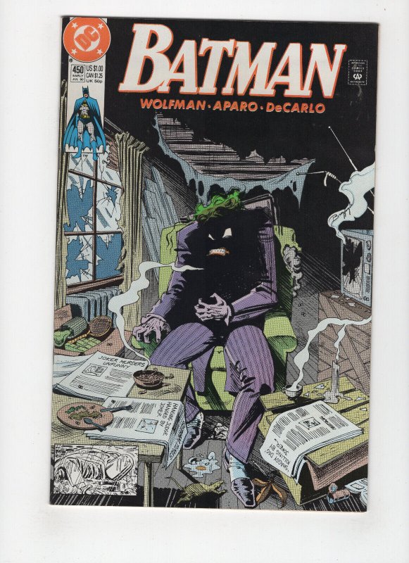 Batman #450 (DC Comics 1990) | Comic Books - Copper Age, DC Comics ...