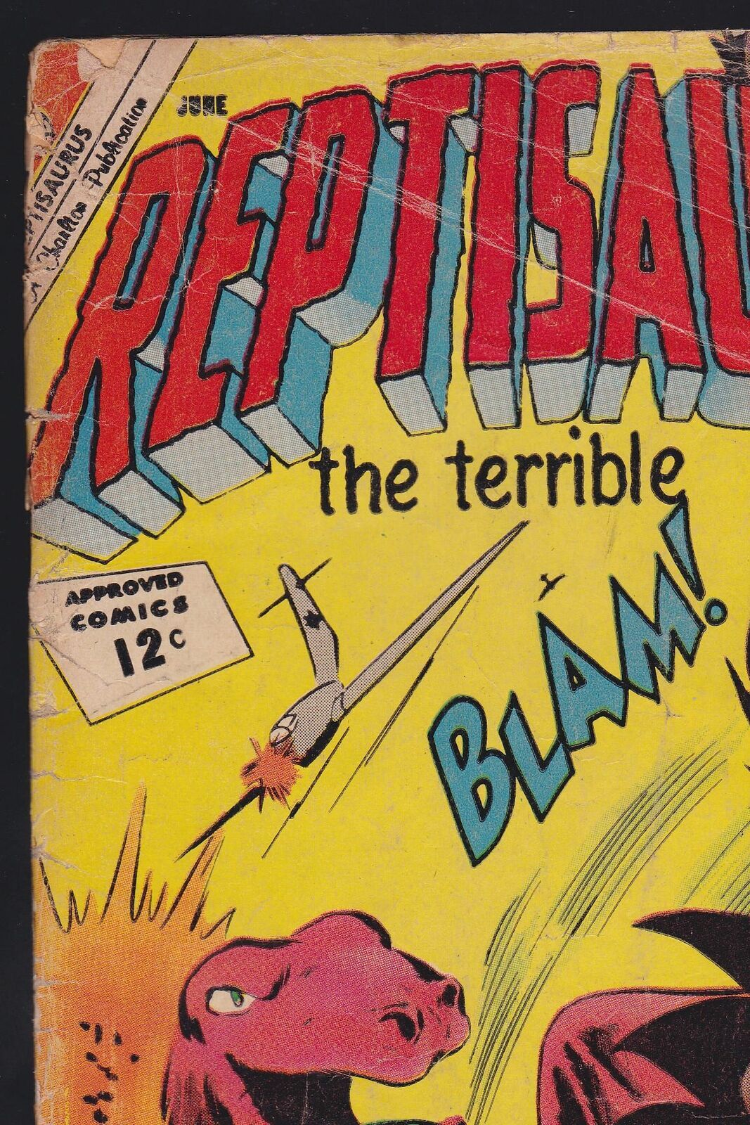 Reptisaurus #5 (Jun 1962) 2.0 GD Charlton Kaiju Monster Comic | Comic ...