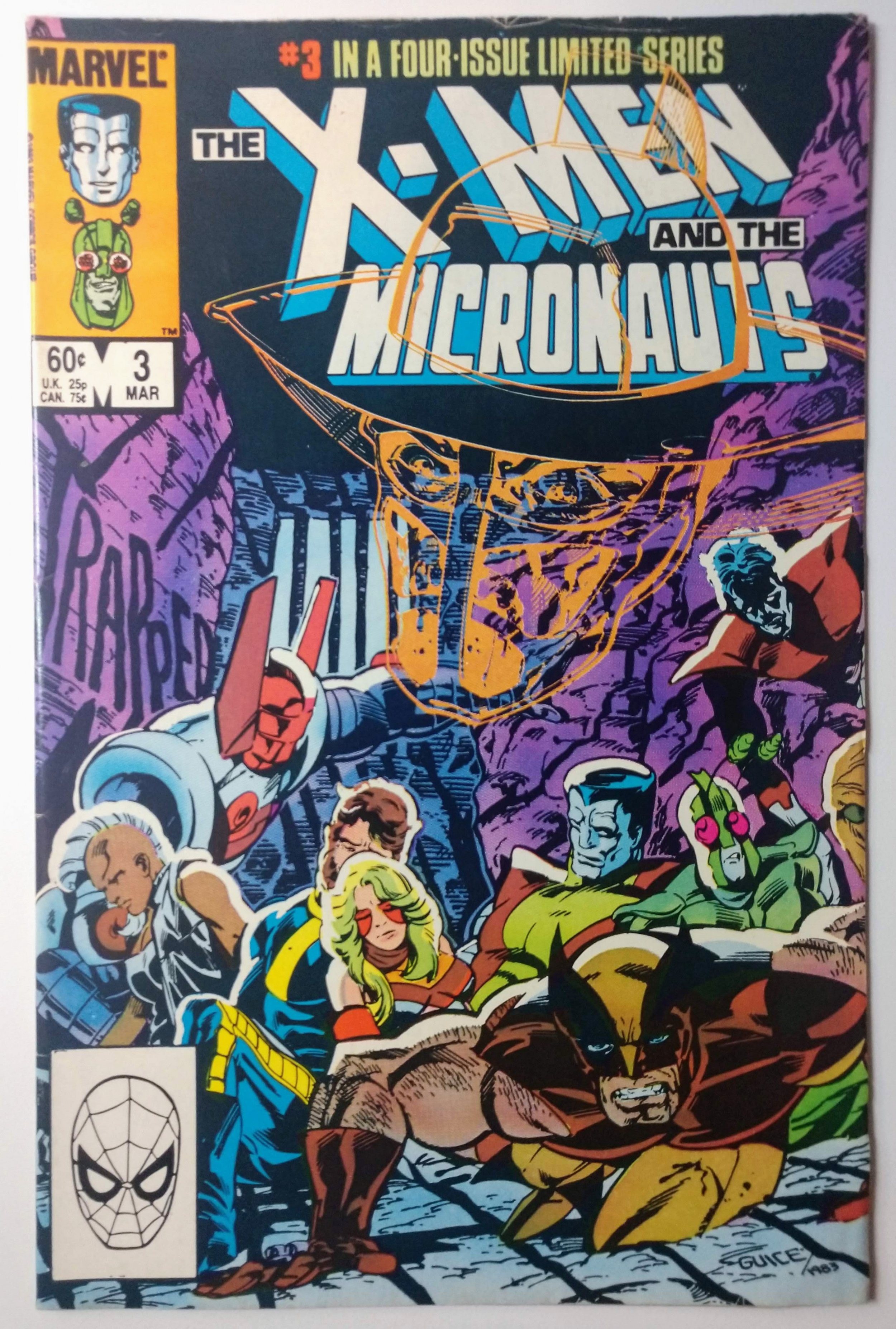 X-Men and The Micronauts #3 (7.0, 1984) | Comic Books - Copper Age ...