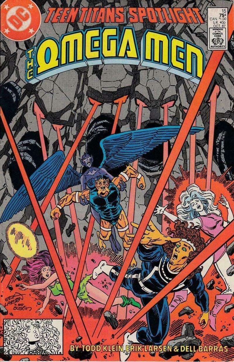 TEEN TITANS SPOTLIGHT #15, VF/NM, Omega Men, DC 1986 1987 more DC in ...