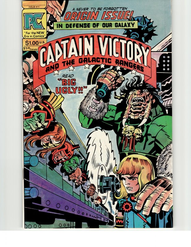 Captain Victory and the Galactic Rangers #11 (1983) Captain Victory ...